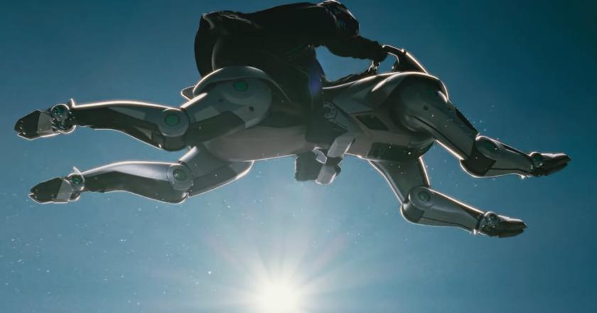 Kawasaki Corleo es un caballo robot propulsado por hidrógeno para todo terreno, lo que se conoce