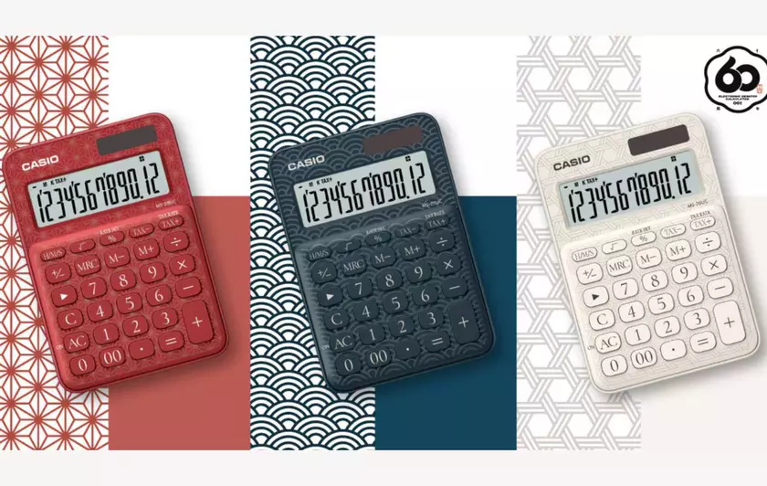 Casio presenta la nueva serie de calculadoras MS-20UC-J con diseño ...
