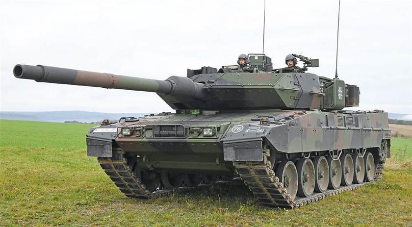 El ejército alemán ha adoptado el nuevo carro de combate Leopard 2A7V con el cañón Rheinmetall L ...