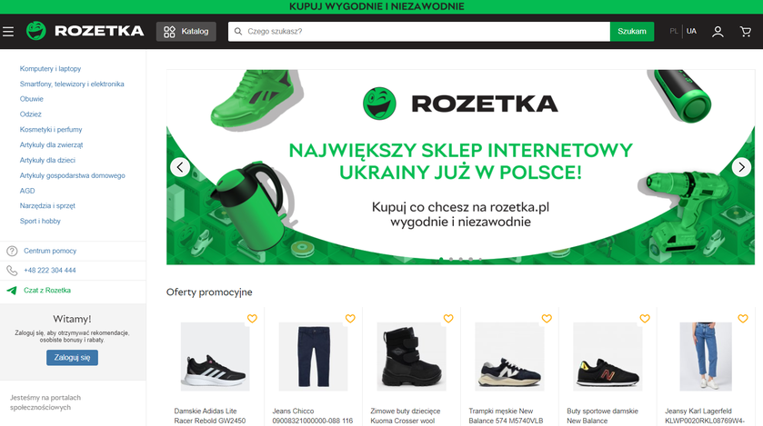 Rozetka ha abierto una tienda en línea en Polonia y busca nuevos ...