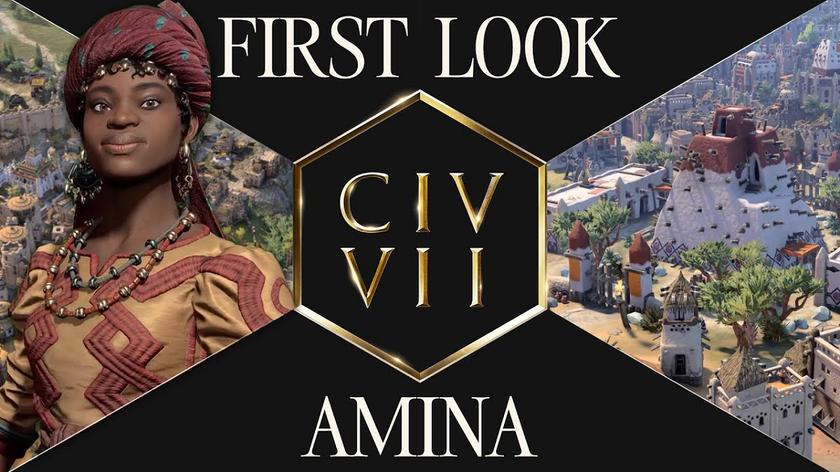 Amina es la nueva líder nacional en Sid Meier's Civilisation VII
