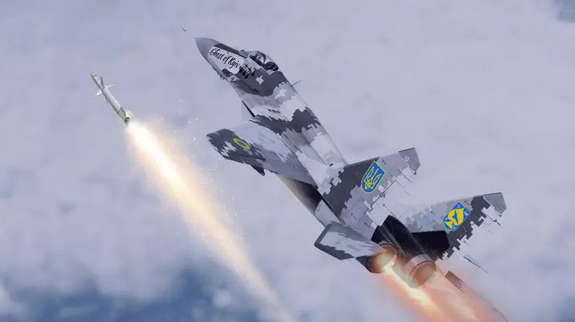 Pilón LAU-118/A, batería externa, cable y asistencia de Raytheon: cómo ...