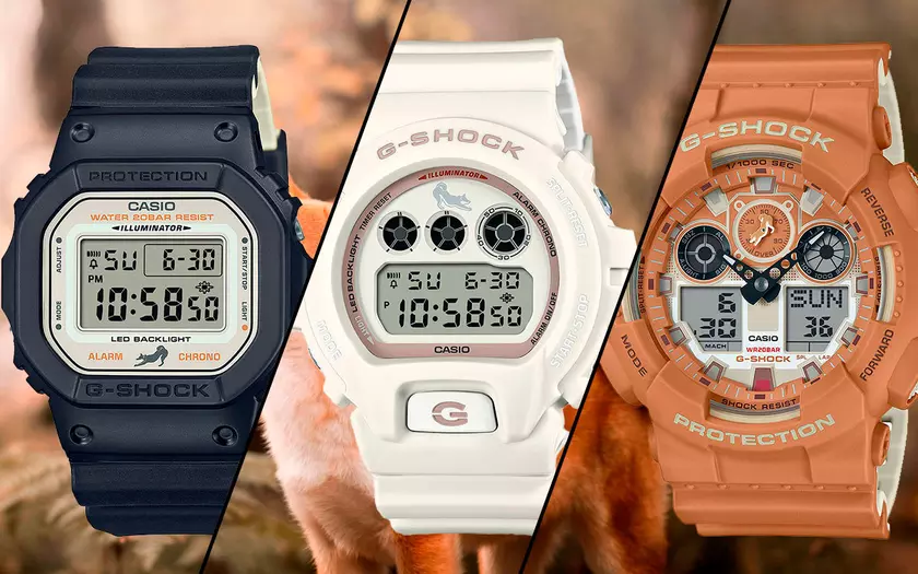 La colección de relojes Casio G-Shock Shiba Inu podría aparecer en EE.UU.