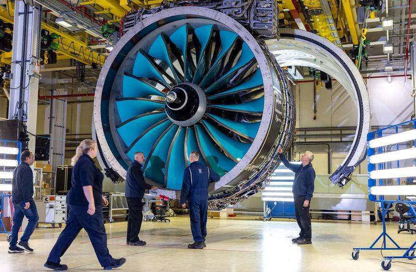 Rolls-Royce ha probado el motor UltraFan de 67 MW, que funciona con ...